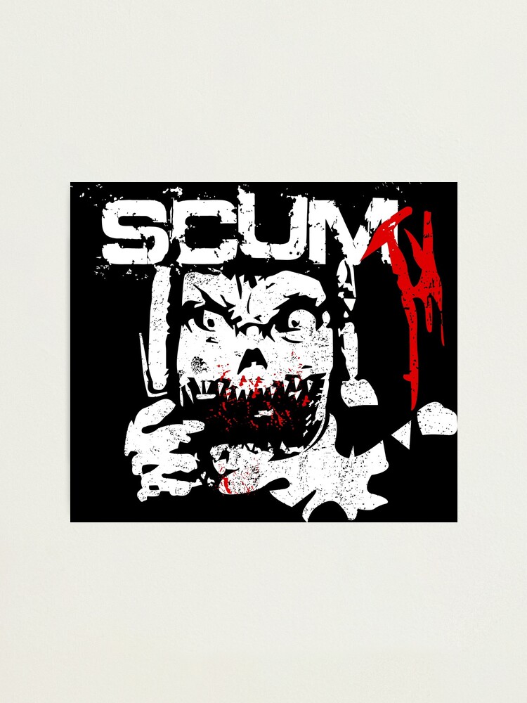 "SCUM GAME" Photographic Print by SCUM-PRINTS | Redbubble