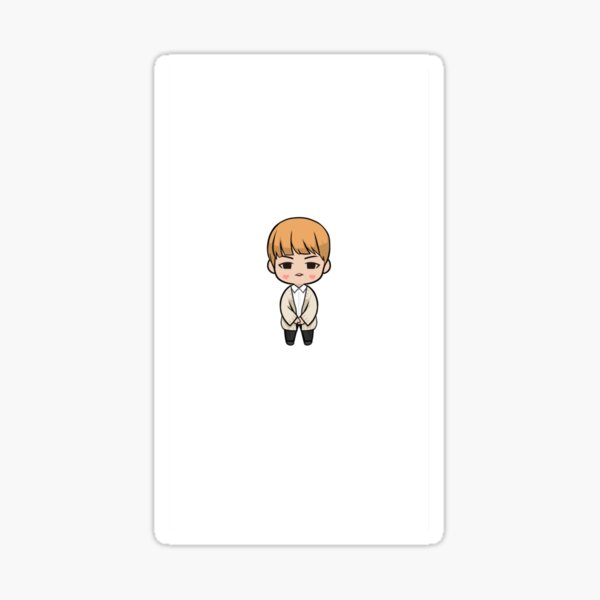 "NCT DREAM - HUANG RENJUN CARTOON" Sticker by bethanyy874 | Redbubble