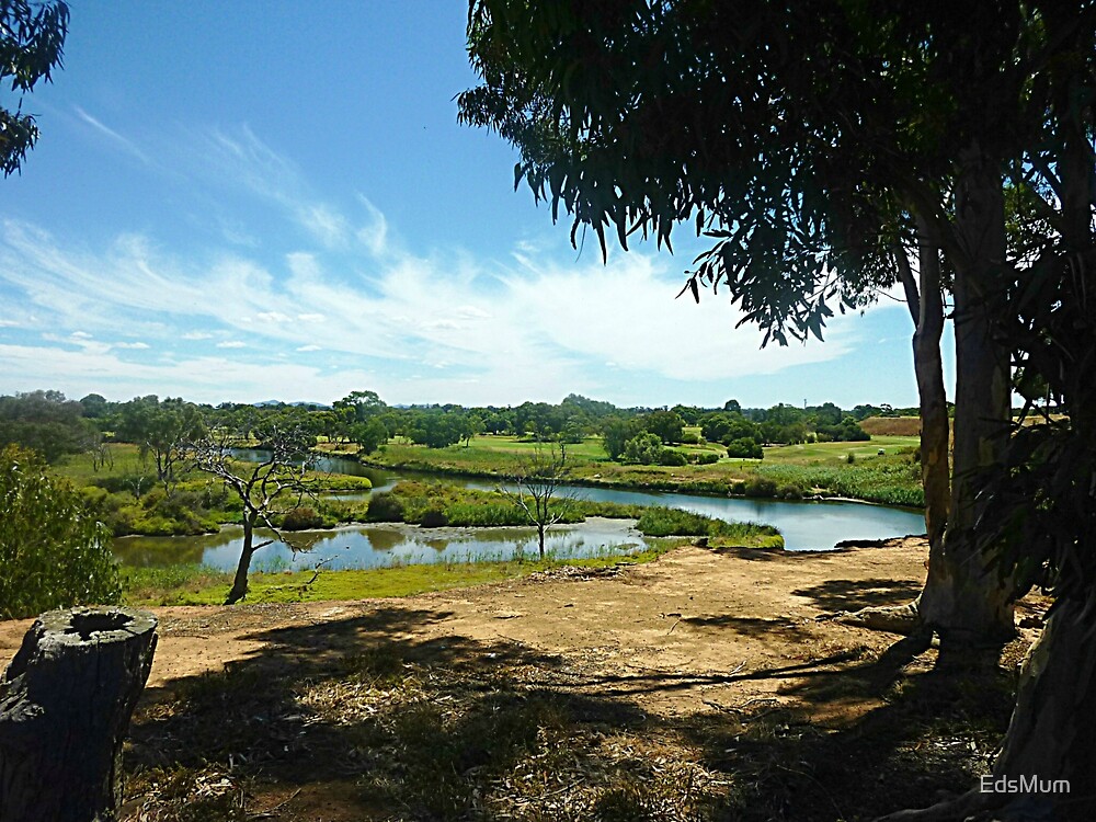 "*Part of the Werribee Golf Course and Werribee River*" by EdsMum ...
