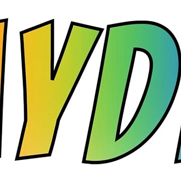 ""HAYDEN" First Name Rainbow Gradient Pattern" Sticker for Sale by ...