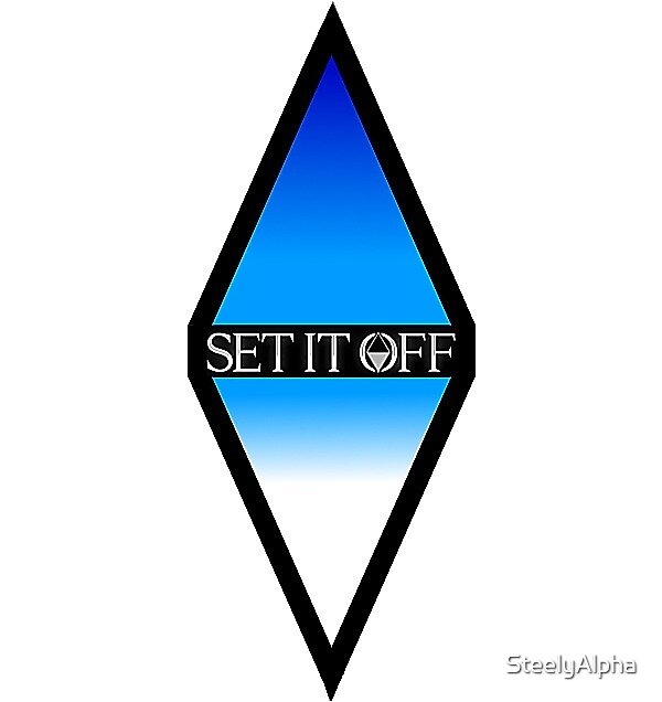 "Set It Off Diamond Logo" by SteelyAlpha | Redbubble