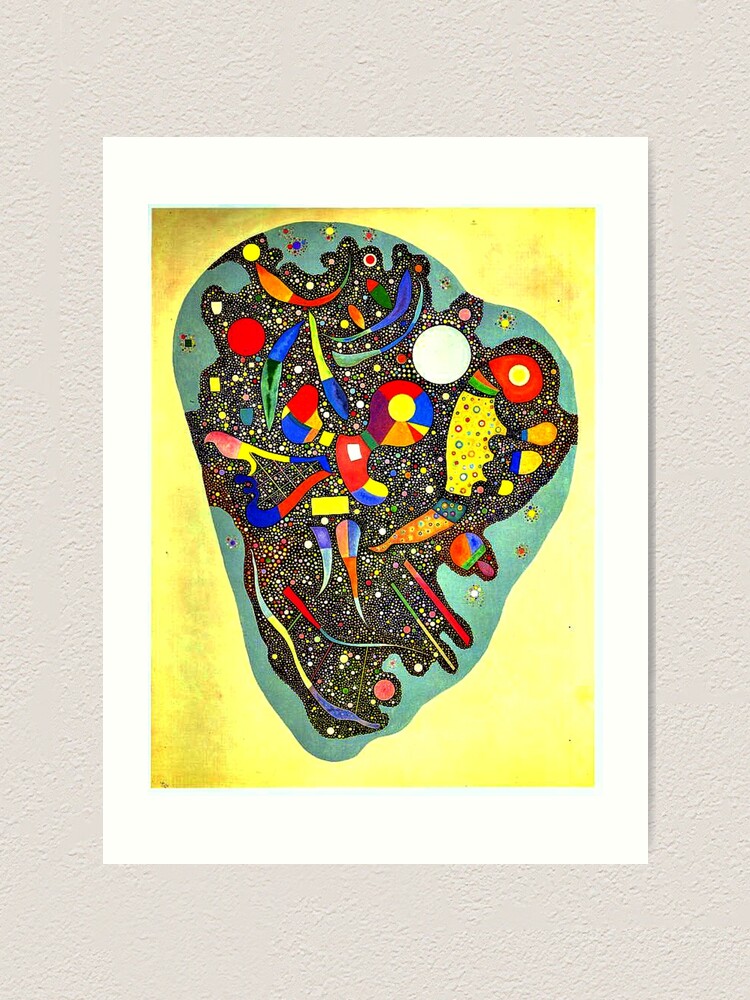 "Kandinsky - Colorful Ensemble, abstract art" Art Print by virginia50 ...
