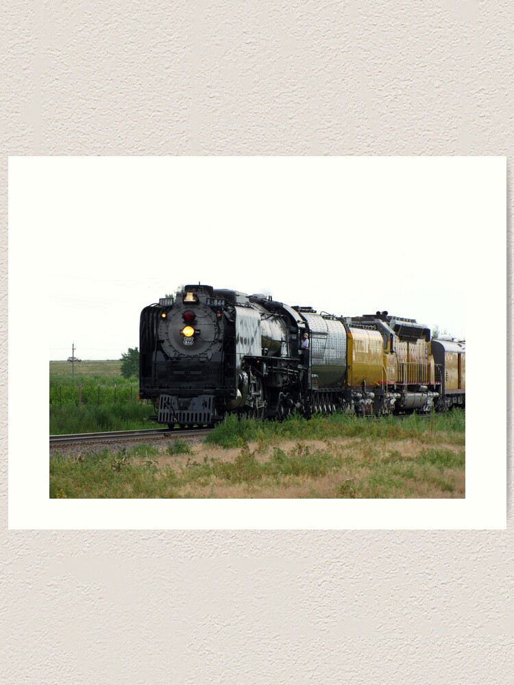 "Union Pacific 844" Art Print for Sale by shawphotography | Redbubble