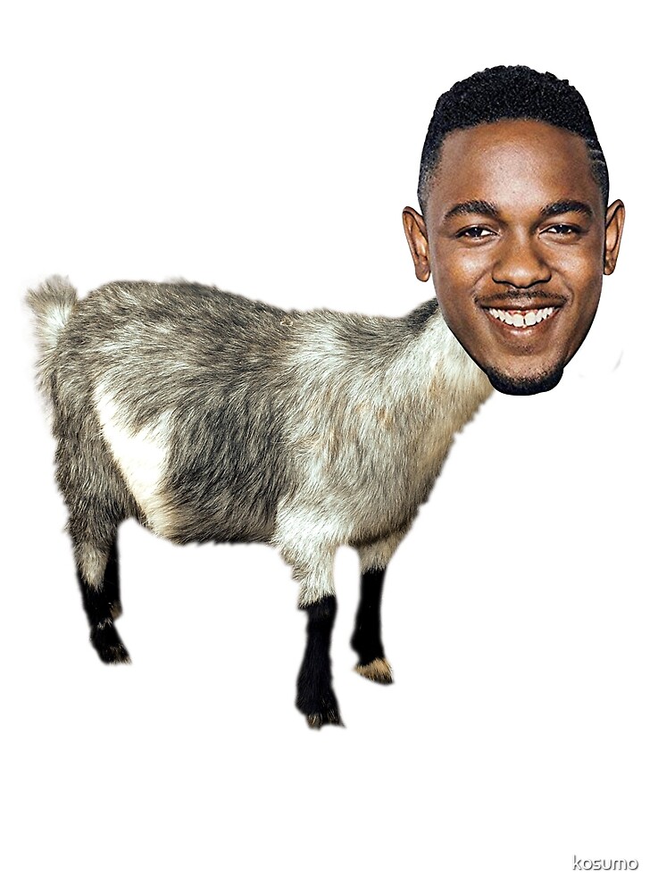 "Kendrick the goat" by Freddy Hughey | Redbubble