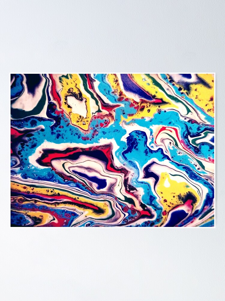 "Wild colors" Poster by Annabellepaints | Redbubble