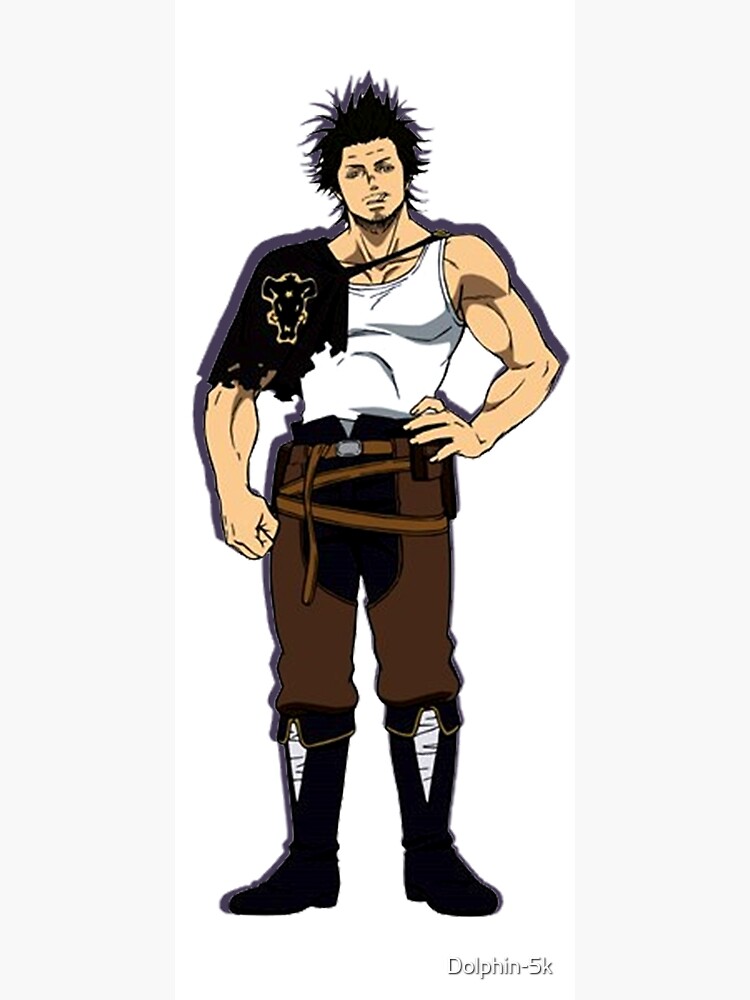 "Captain Yami Simple Design" Poster by Dolphin-5k | Redbubble