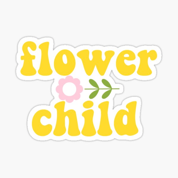 Card Making & Stationery Flower Child Sticker Papercraft Craft Supplies ...
