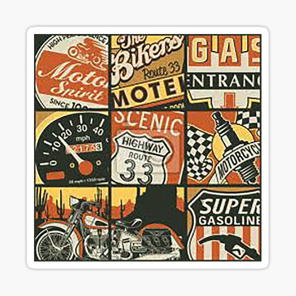 "vintage 7" Sticker for Sale by serbandeira | Redbubble