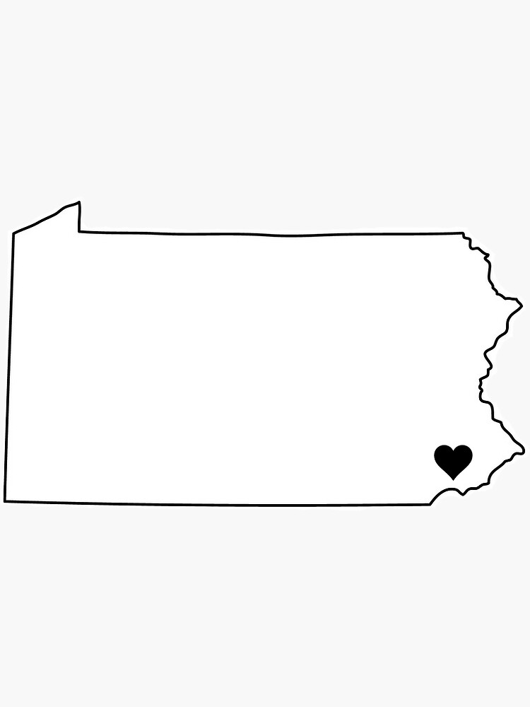 "Delaware County" Sticker for Sale by erinlevy | Redbubble