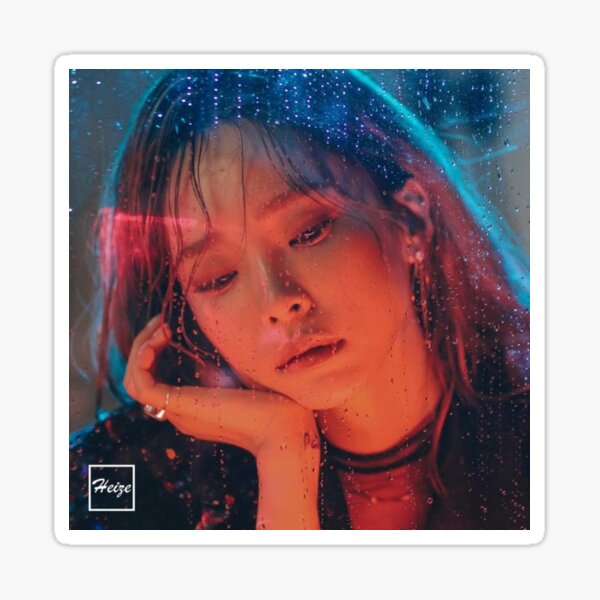 "Heize (헤이즈)" Sticker for Sale by Beanists | Redbubble