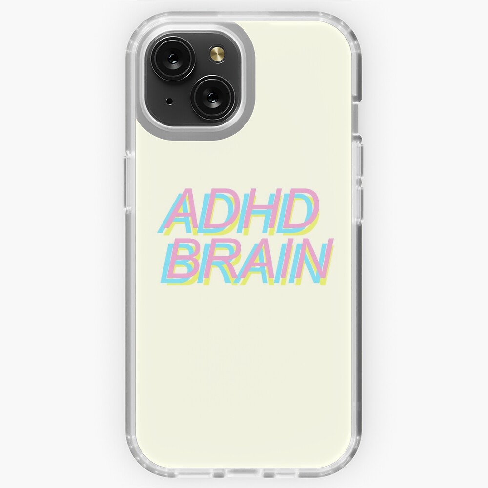 "ADHD Brain" Sticker for Sale by dragons-blood | Redbubble