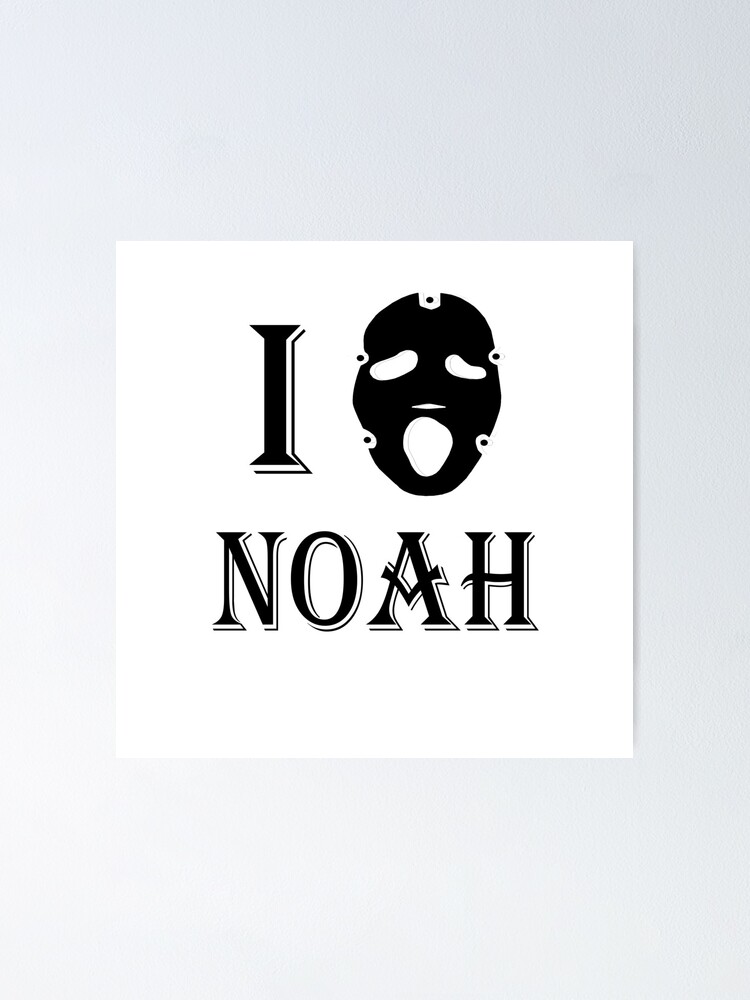 "I love Noah - Black" Poster for Sale by nezumi333 | Redbubble