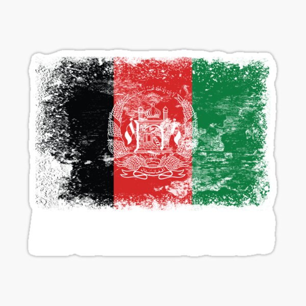 "Afghanistan Flag" Sticker by christianstrang | Redbubble