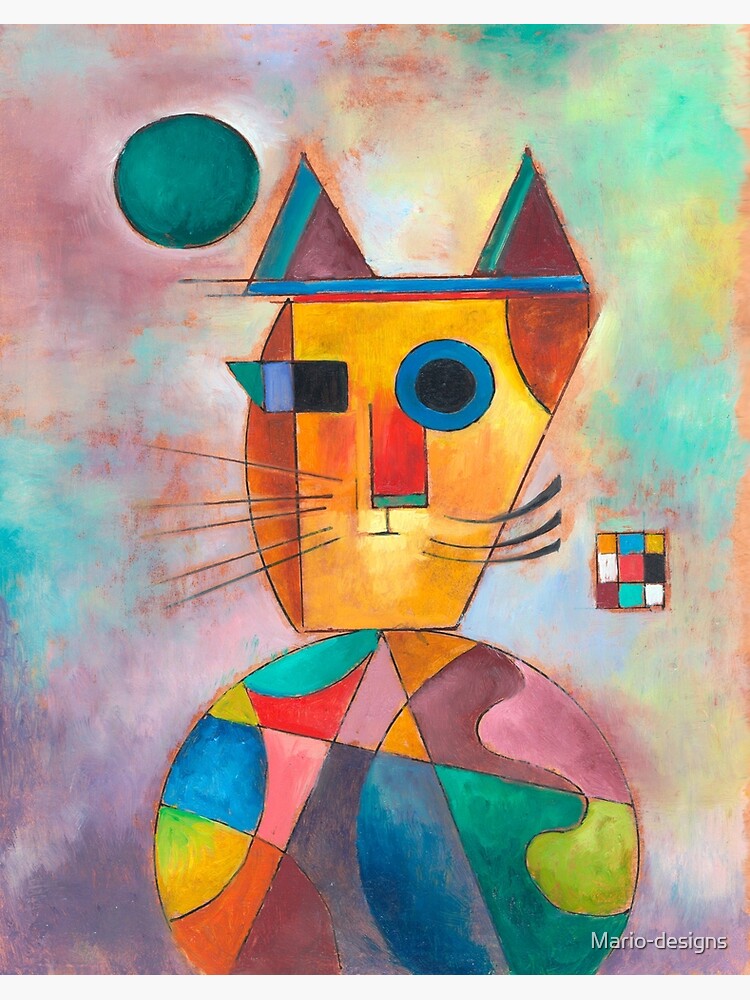 "Kandinsky Cat" Poster by Mario-designs | Redbubble