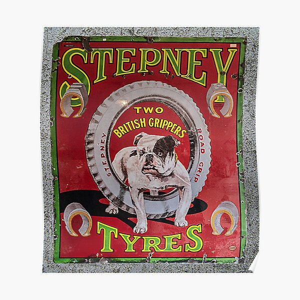 "Stepney Tyres" Poster for Sale by tyke29 | Redbubble