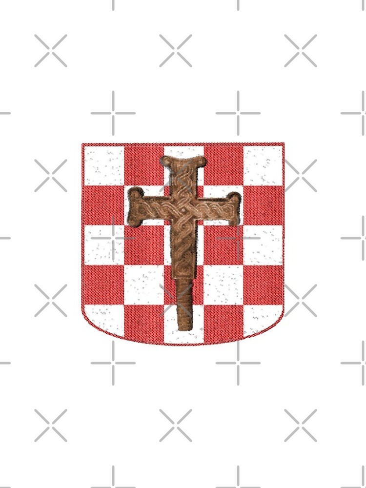 "Croatia Crest with a Viseslav crucifix" iPhone Case for Sale by ...
