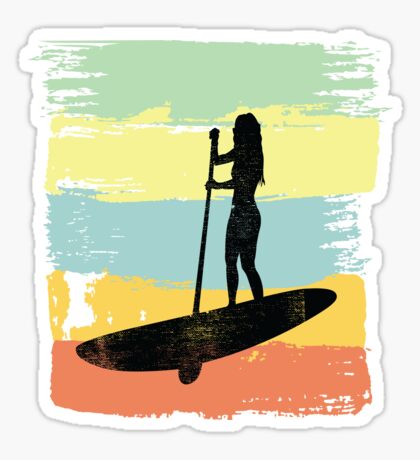 Paddleboarding Stickers | Redbubble