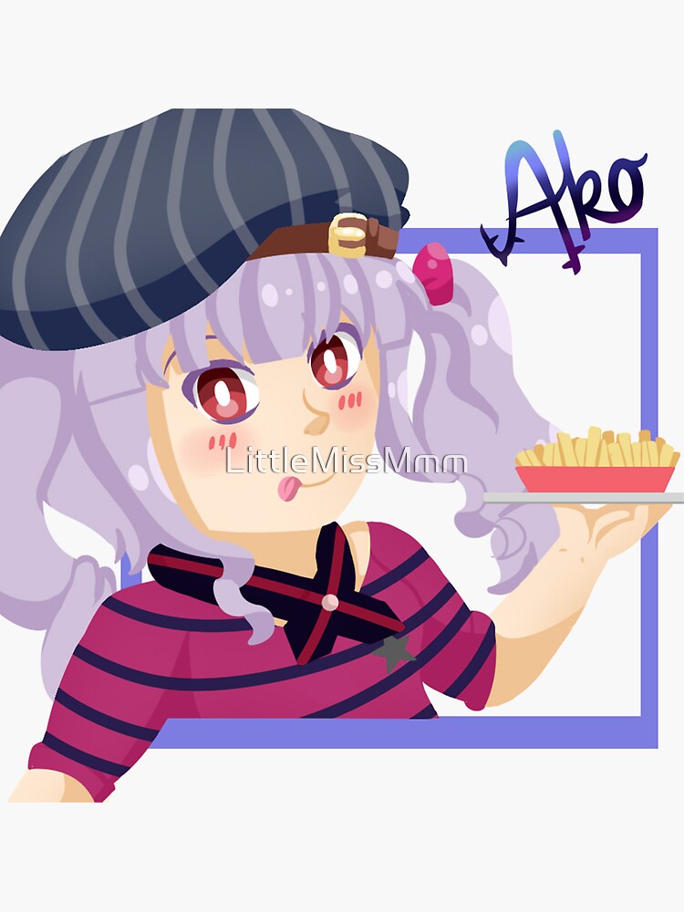 "Bandori - Ako" Sticker for Sale by LittleMissMmm | Redbubble