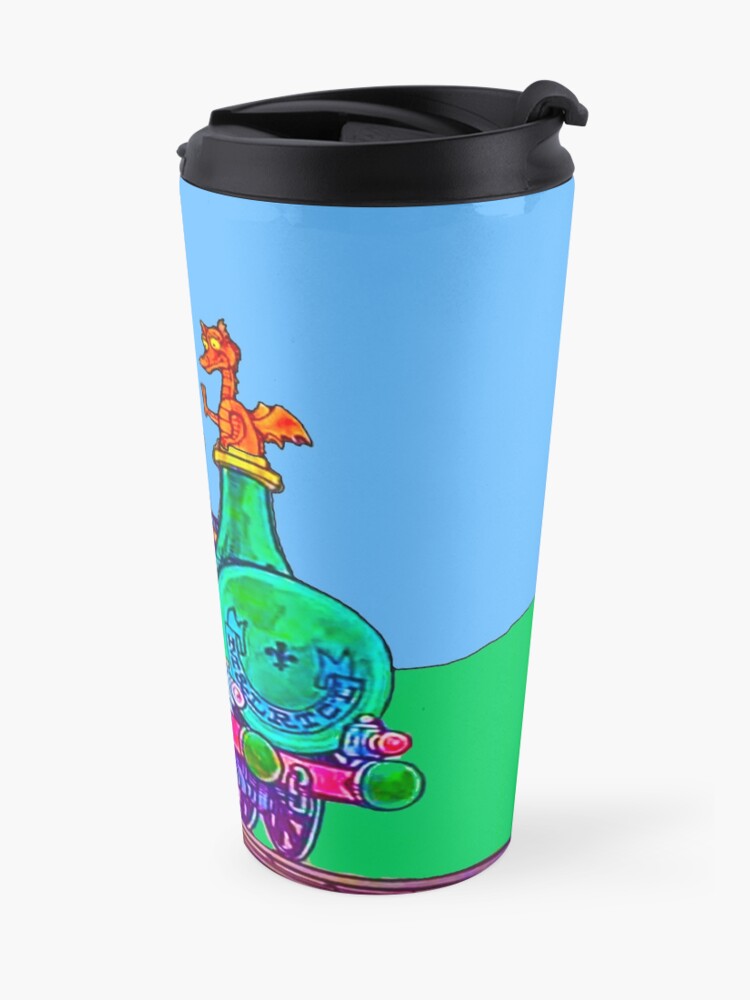 "Ivor The Engine and Idris the Dragon" Travel Mug by markstones | Redbubble