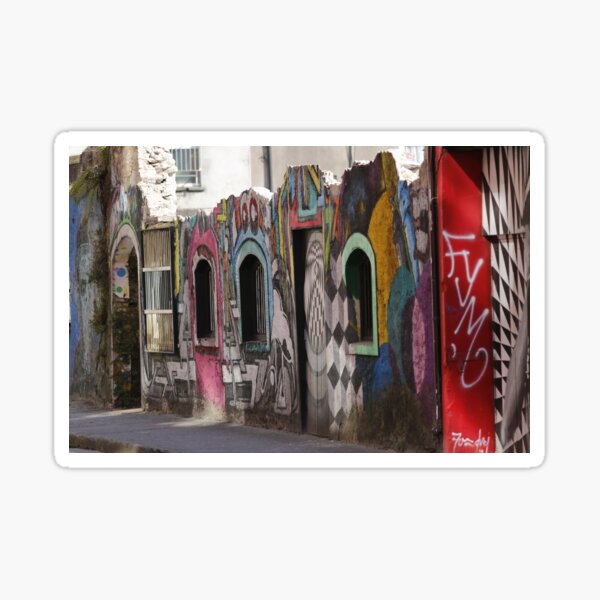 "Cork Graffiti " Sticker for Sale by Skinbops | Redbubble