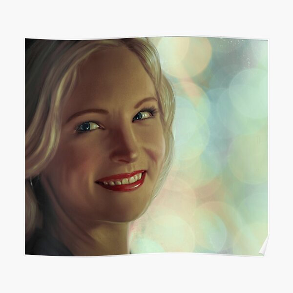 "Caroline Forbes" Poster by Elaine-cs | Redbubble