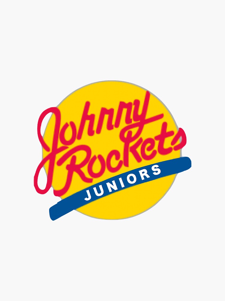 "Johnny Rocket Juniors" Sticker for Sale by nneehhaa | Redbubble
