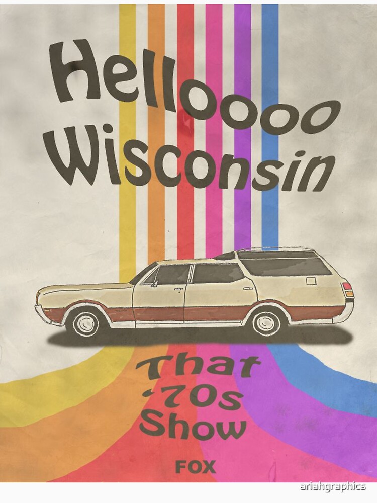"Hello Wisconsin" T-shirt for Sale by ariahgraphics | Redbubble | that ...