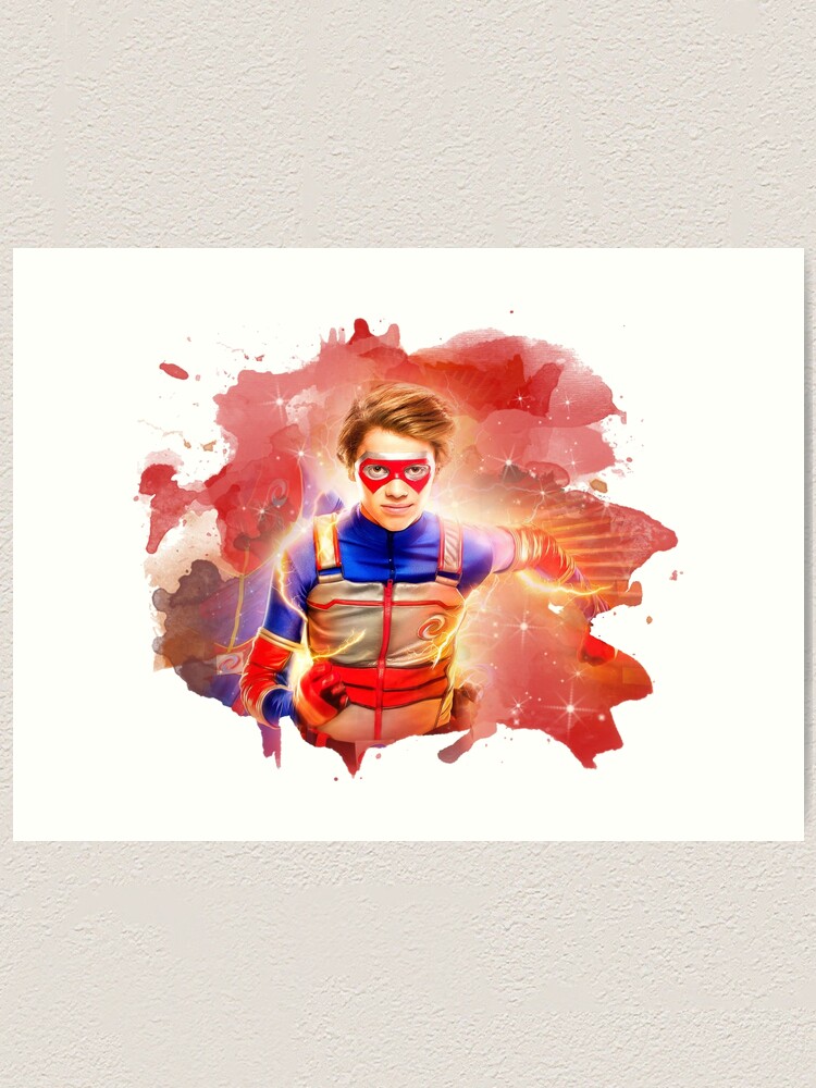"Kid Danger Paint" Art Print for Sale by Linneke | Redbubble