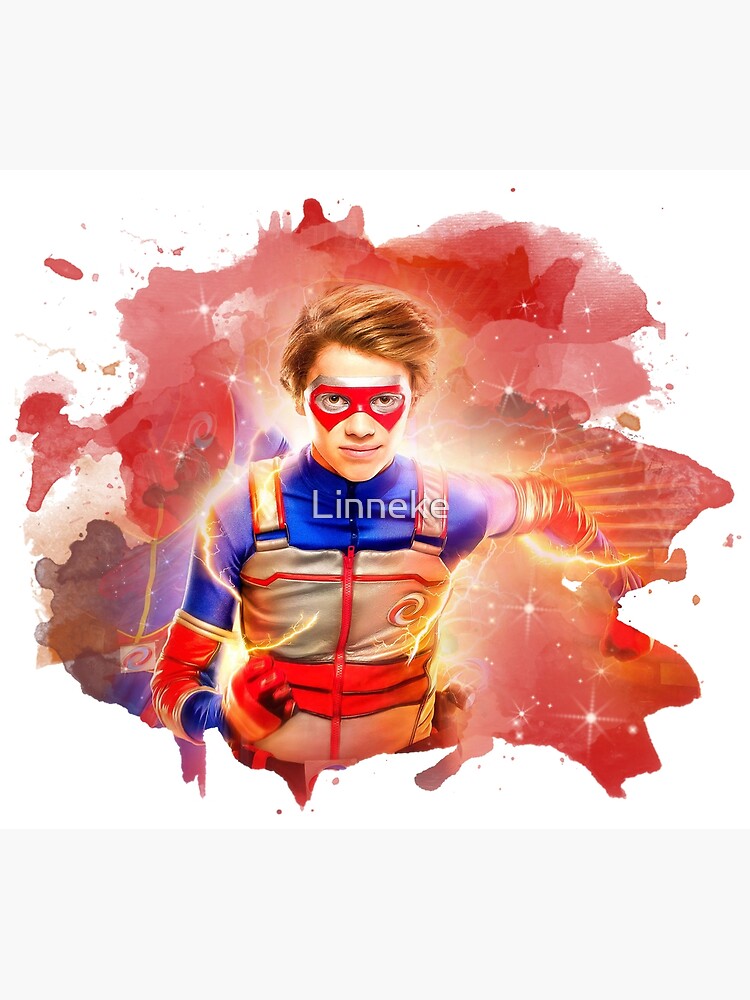 "Kid Danger Paint" Art Print by Linneke | Redbubble