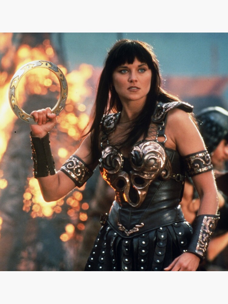 "Xena" Sticker for Sale by hannahvb2 | Redbubble