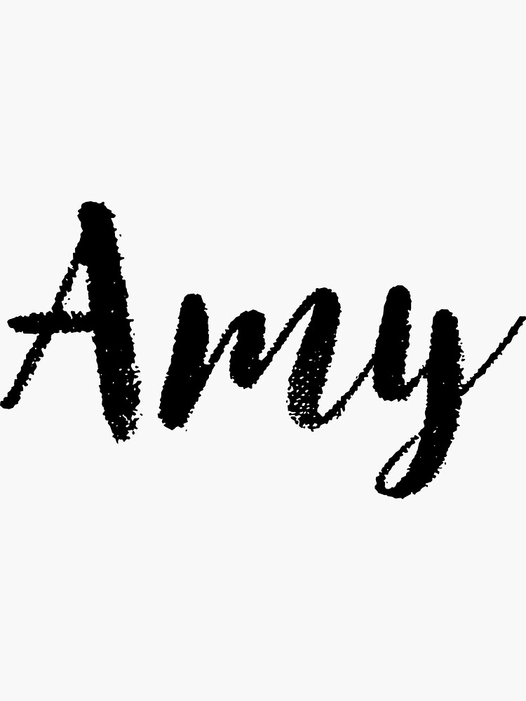 "Amy - Girl Names For Wives Daughters Stickers Tees" Sticker for Sale ...