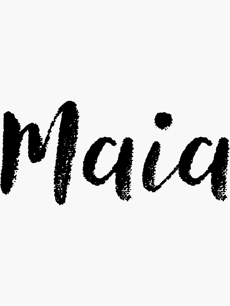 Pegatina «Maia - Nombres lindos de la muchacha para la hija de la ...