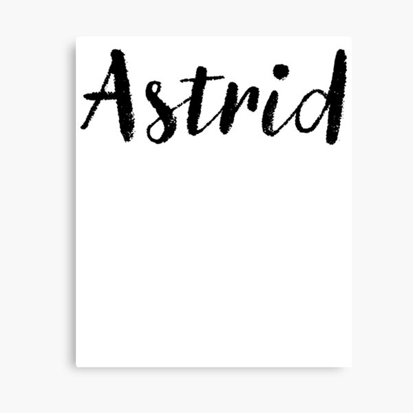 Astrid Canvas Prints | Redbubble