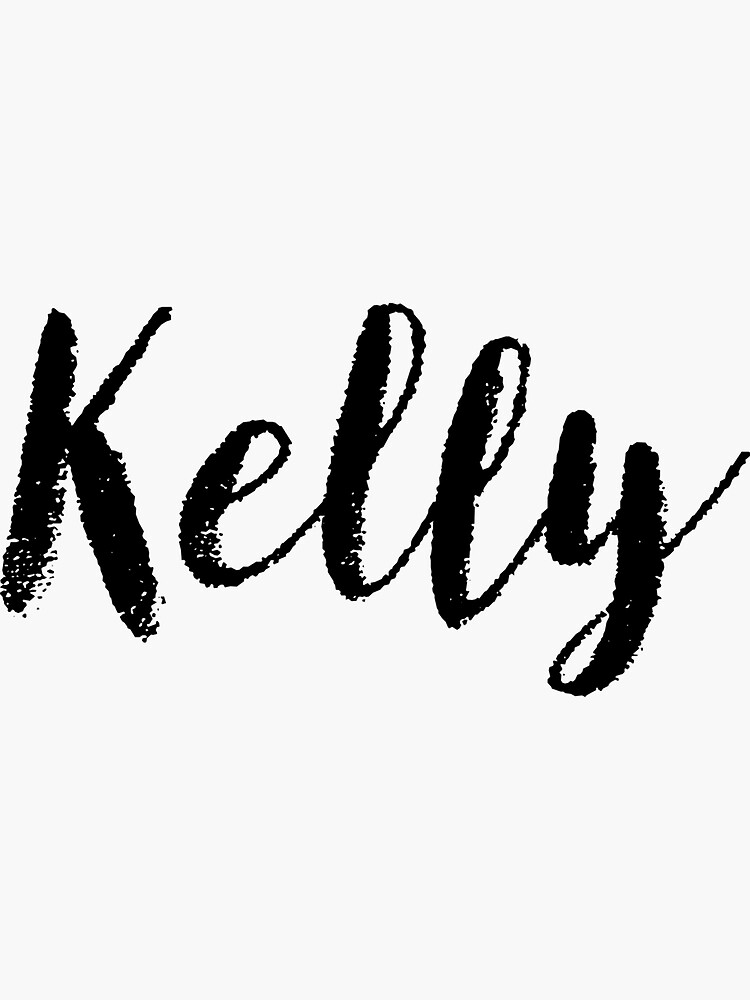 "Kelly - Name Stickers Tees Birthday" Sticker for Sale by klonetx ...