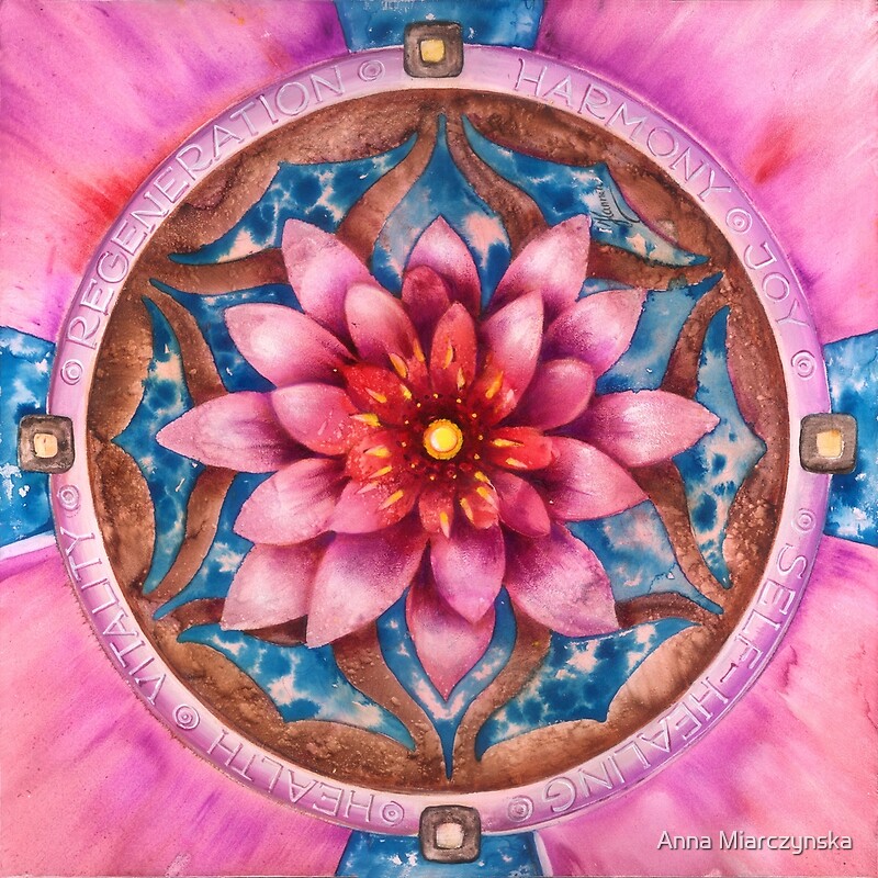 "Mandala Of Health" by Anna Miarczynska | Redbubble