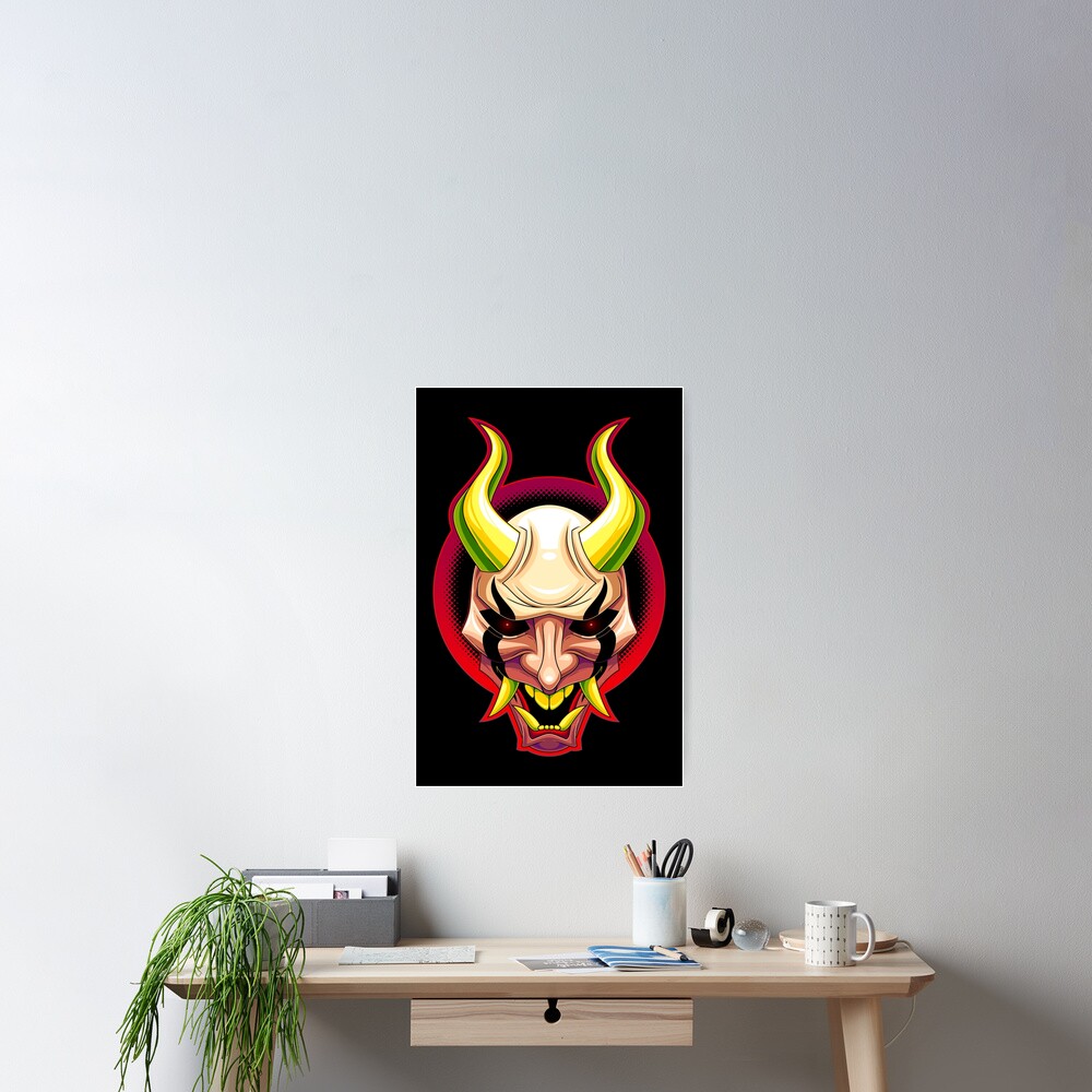 "Laughing Demon" Poster by artdyslexia | Redbubble