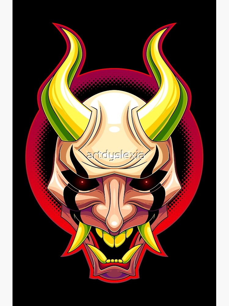 "Laughing Demon" Poster by artdyslexia | Redbubble