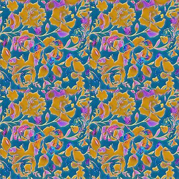 "Tacky hotel wallpaper " Art Print for Sale by NeverNanashi | Redbubble