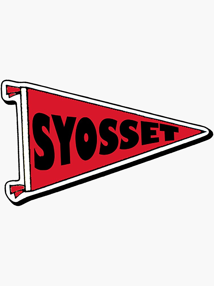 "Syosset Flag" Sticker for Sale by AlexPrevor | Redbubble