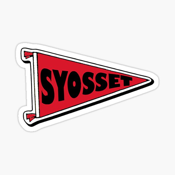 "Syosset Flag" Sticker for Sale by AlexPrevor | Redbubble