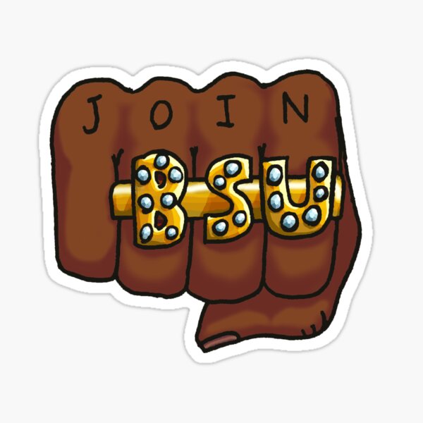 "Black Student Union Poster" Sticker for Sale by lilyhosken | Redbubble