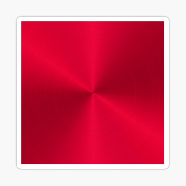 "Deep Red Metallic Color" Sticker for Sale by RoyalSunGate | Redbubble