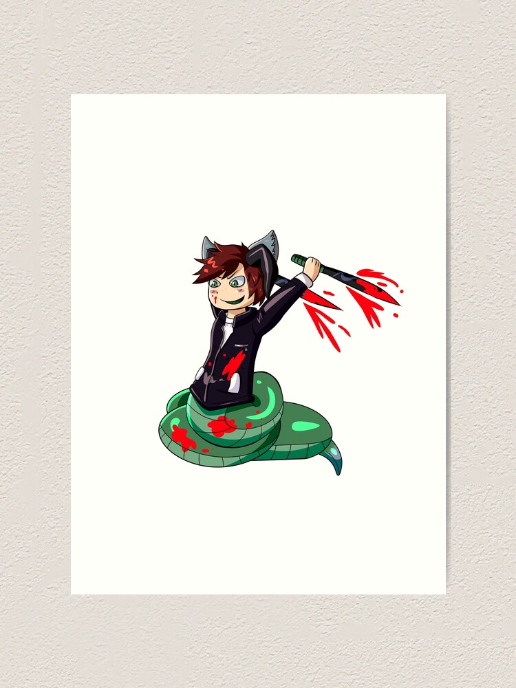 "Tai - Murder chibi" Art Print for Sale by UsagiDesigns | Redbubble