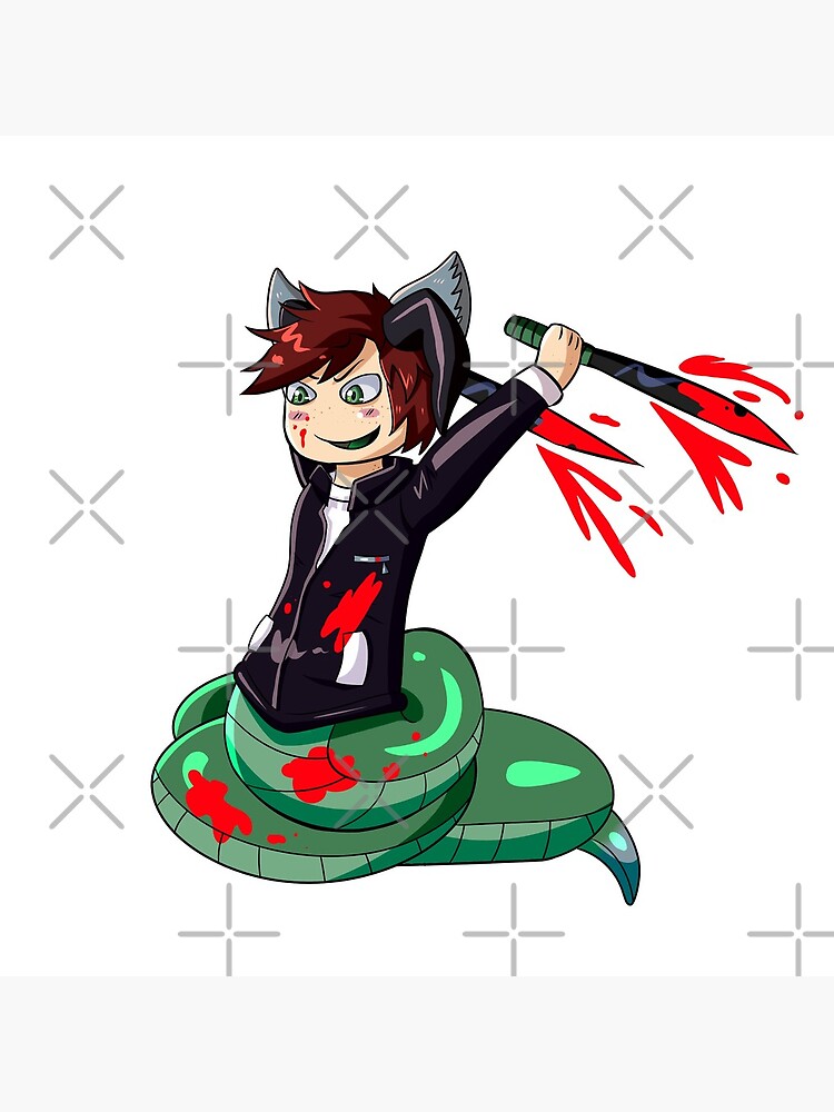 "Tai - Murder chibi" Art Print for Sale by UsagiDesigns | Redbubble