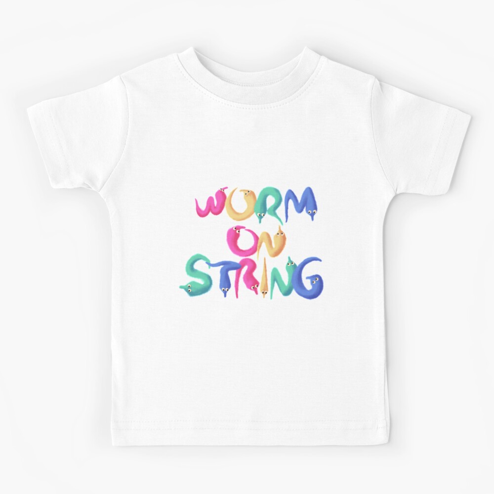 "Worm On String Shirt" Kids T-Shirt by thestarsaregay | Redbubble