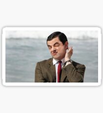 Mr Bean Stickers | Redbubble