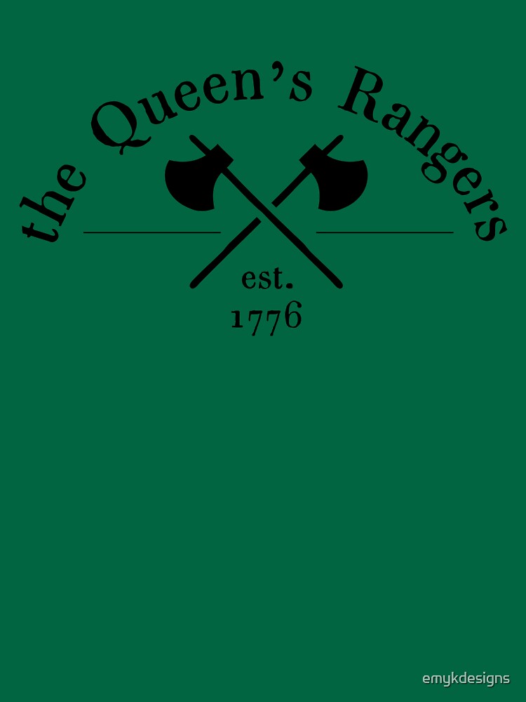 "The Queen's Rangers" T-shirt for Sale by emykdesigns | Redbubble ...