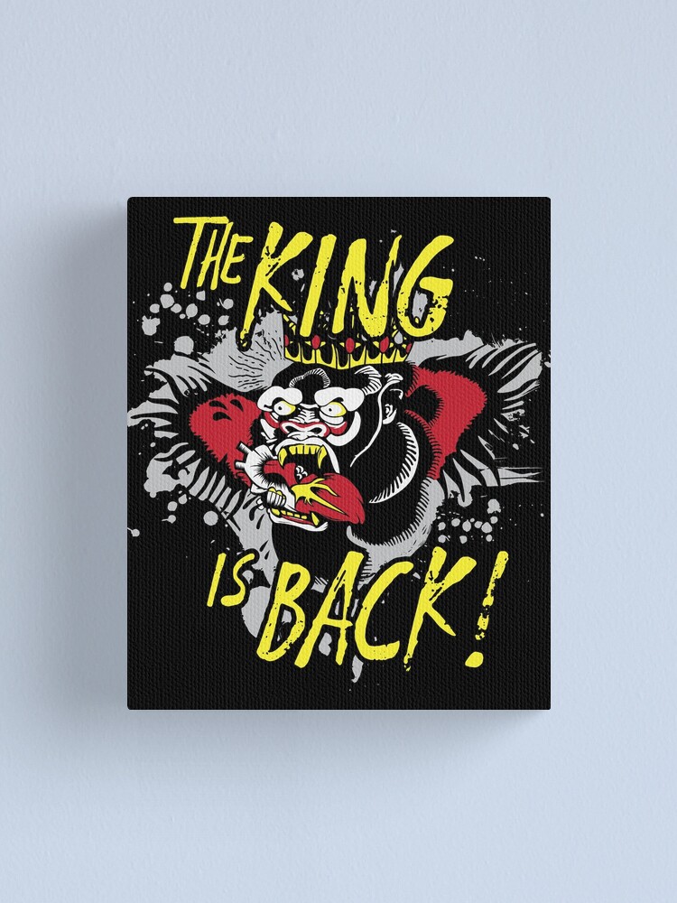 "The King is Back" Canvas Print by japdua | Redbubble