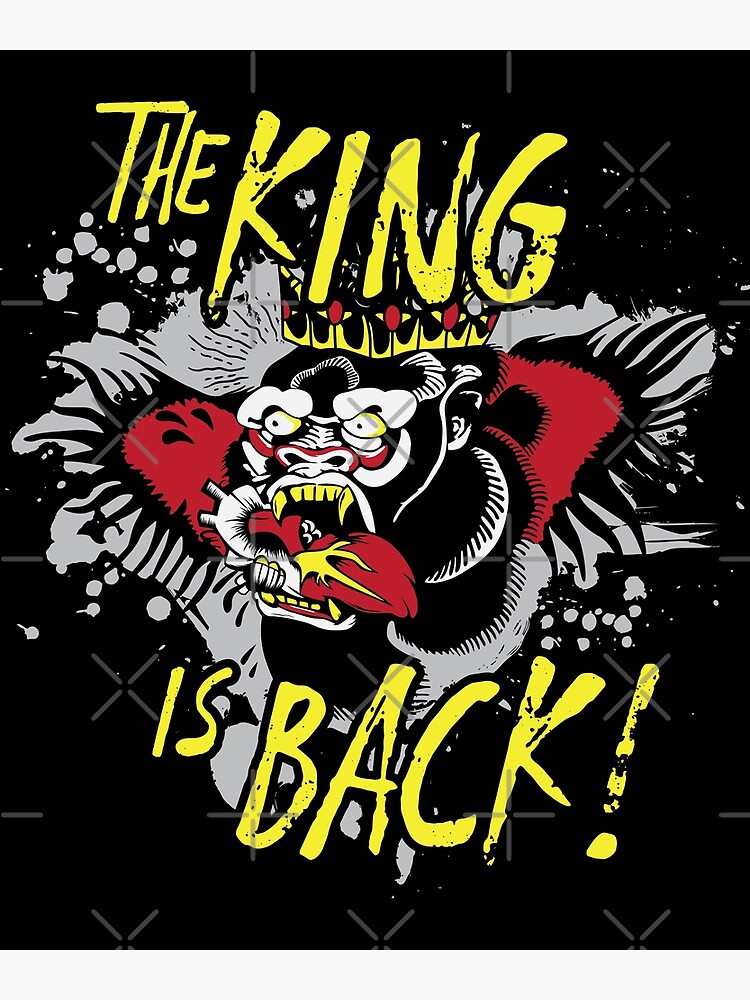"The King is Back" Canvas Print by japdua | Redbubble