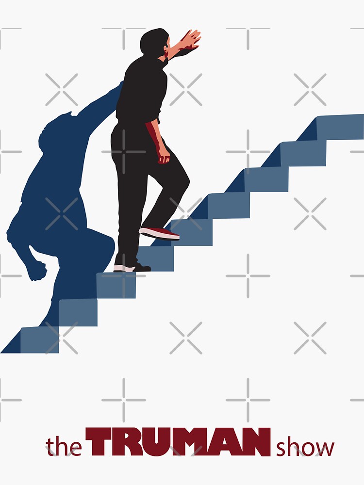 "The Truman Show" Sticker for Sale by lor4rt | Redbubble